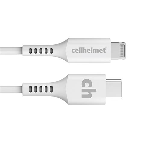 Cellhelmet Type C To Lightning Charge Cable White Cable R Light Type