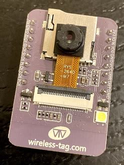 技適対応のWireless Tag WT ESP CAMを買ってみた Lang ship