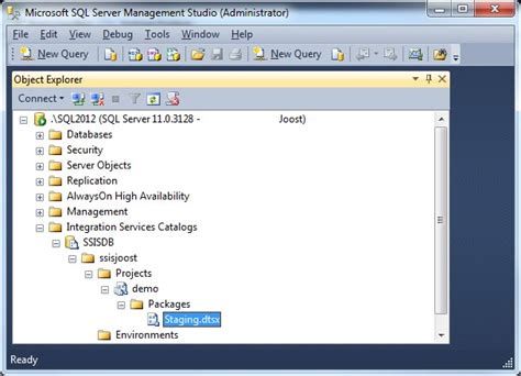 Microsoft Sql Server Integration Services Create And Map Server Environments