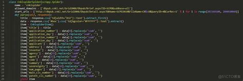 Python爬虫实战，scrapy实战，爬取并简单分析知网中国专利数据51cto博客scrapy网络爬虫实战pdf