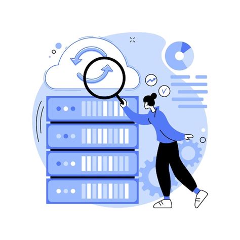 Premium Vector Big Data Analytics Abstract Concept Vector Illustration