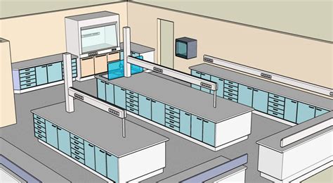 Microbiology Lab Layout
