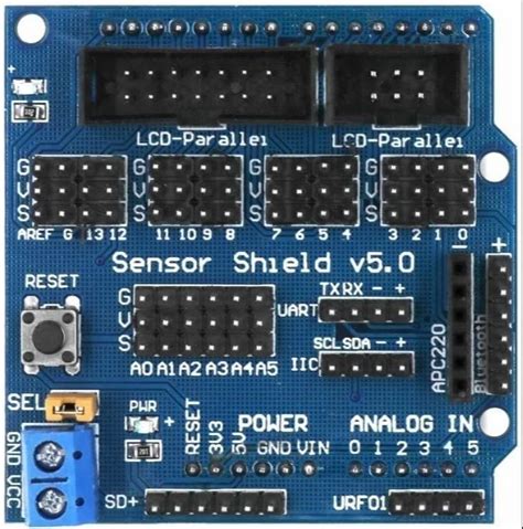 Auslese Arduino Compatible Sensor Shield V5 0 Expansion Board At ₹ 199 Piece In New Delhi