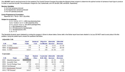 Solved You Do Not Need To Use Excel Solver For This