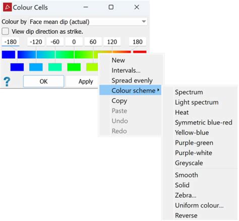 Modify A Colour Scale Modify A Colour Scale