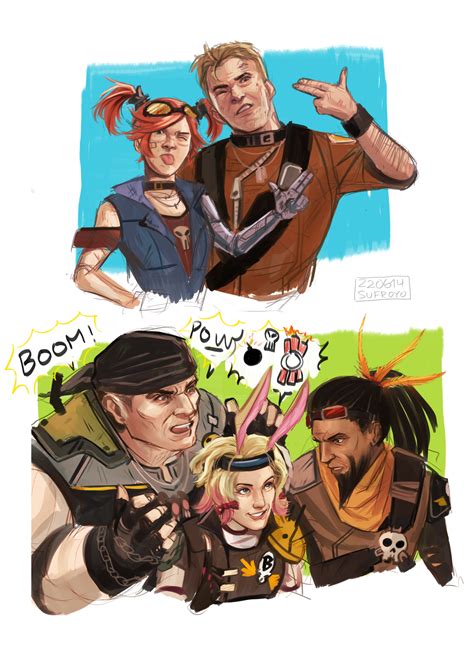 Axton Borderlands 2 Drawing