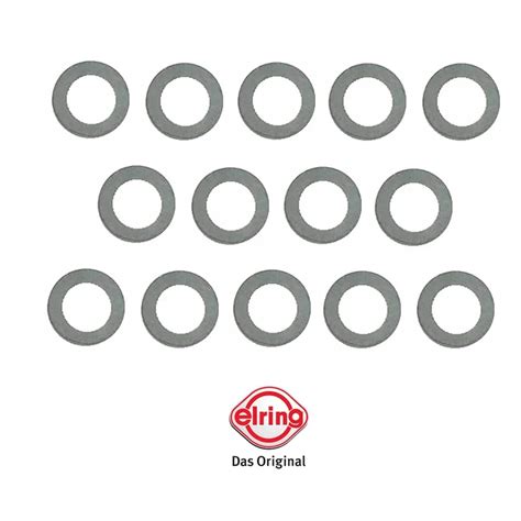 14 X Genuine Cylinder Head Bolt Washers 1984 99 Mercedes 1984 99