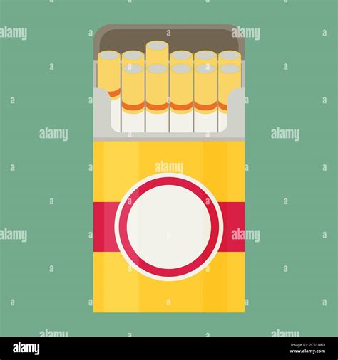 Cigarette Flat Vector Stock Vector Image And Art Alamy