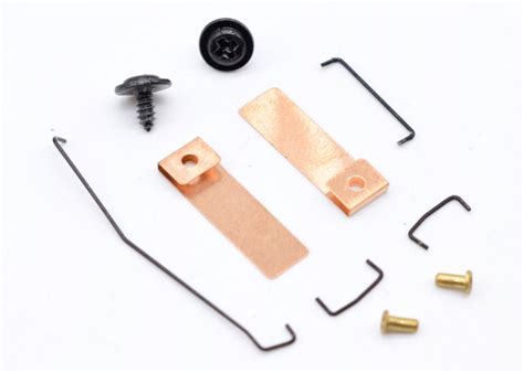 Bachmann Spares Class 414 2 Hap Emu Parts Pack 4x Screws Contacts Rails Black 31 391