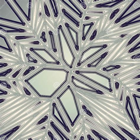 Abstract Geometric Mosaic Tile Pattern 3d Rendering Illustration Stock Illustration