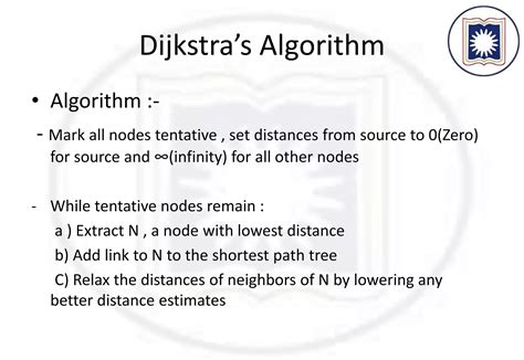 Shortest Path Algorithm Pptx