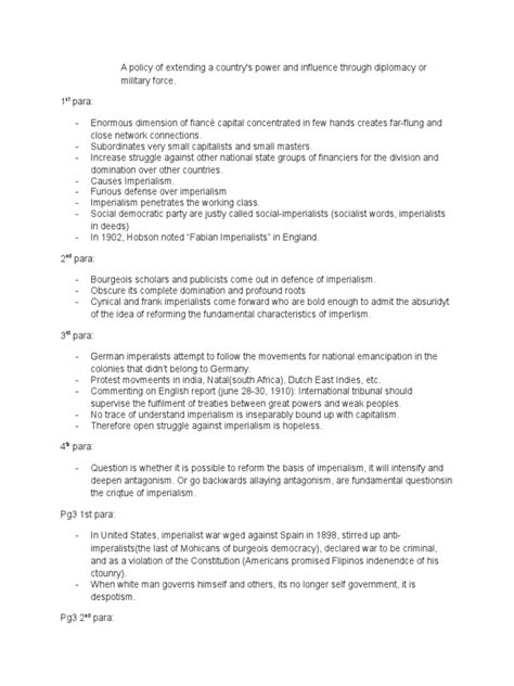 Imperalism Pdf Imperialism Political Spectrum