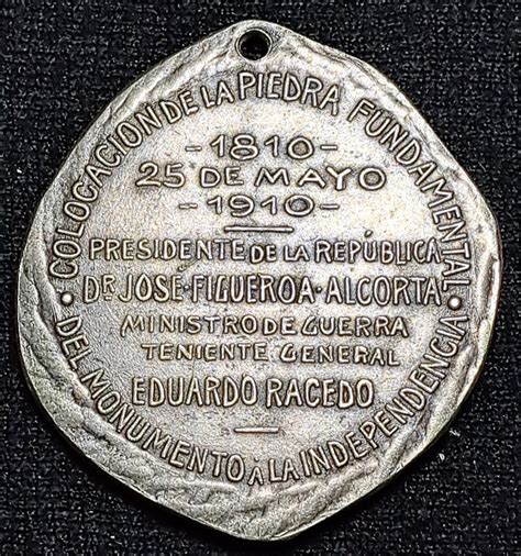 Argentina 1910 Antonio Luis Berruti CuNi 33mm AMF Numismática