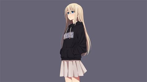 Симпатичная девушка аниме лежит на кровати · бесплатная фотография от Skywolfx картинки и обои