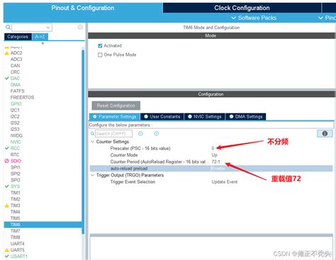 Stm32cubemx Stm32使用dacdmatim生成10khz正弦波觉皇不秃头的技术博客51cto博客
