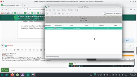 Stuck In Installation Partition Mounted Error Support Manjaro Linux Forum
