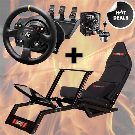 F-GT Cockpit + Thrustmaster TX Leather Edition +TH8A Shifter | Cockpit ...
