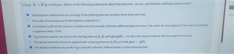 Solved Let Gr→r ﻿be Continuous Which Of The Following