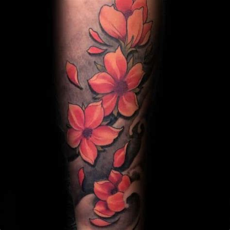 Top 30 Cherry Blossom Tattoos For Men