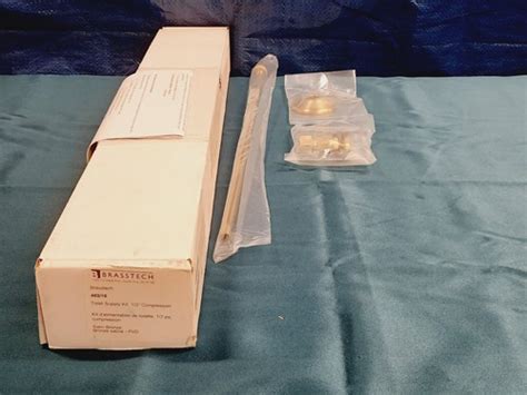 Brasstech 48210 Straight Stop 12 Toilet Supply Kit Satin Bronze