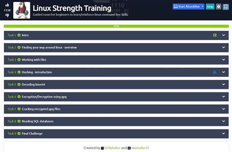 Kanchi Krishna Sai Kishore On Linkedin 100daysofhacking Thm Linux Hacking Linuxcommands