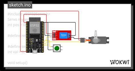 Esp32 Dc Control Using Sw Through Relay Wokwi ESP32 STM32 Arduino