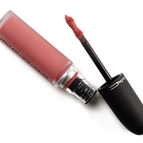 MAC Mull It Over Powder Kiss Lipstick Review & Swatches
