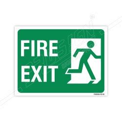 Fire Exit Sign Protector FireSafety
