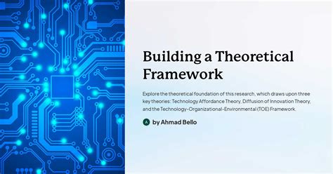 Building A Theoretical Framework