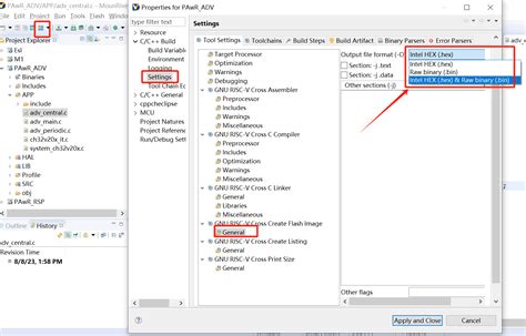 Mrs Ch573 Ch582生成bin文件 Debugdabiaoge 博客园
