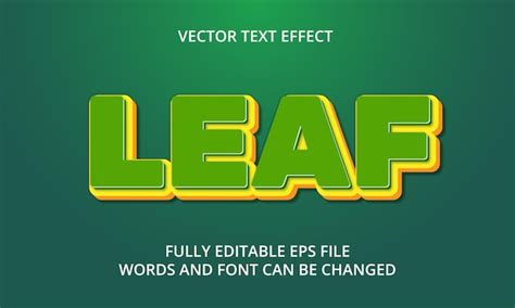 편집 가능한 3d 텍스트 효과 스타일 벡터 프리미엄 벡터