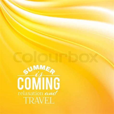 Abstract Orange Wind Orange Background Vector Illustration Colourbox