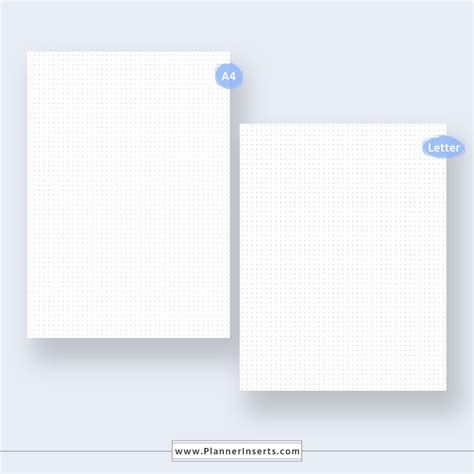 Dot Grid Paper Graph Paper Lined Paper For Unlimited Instant Download Printable Planner