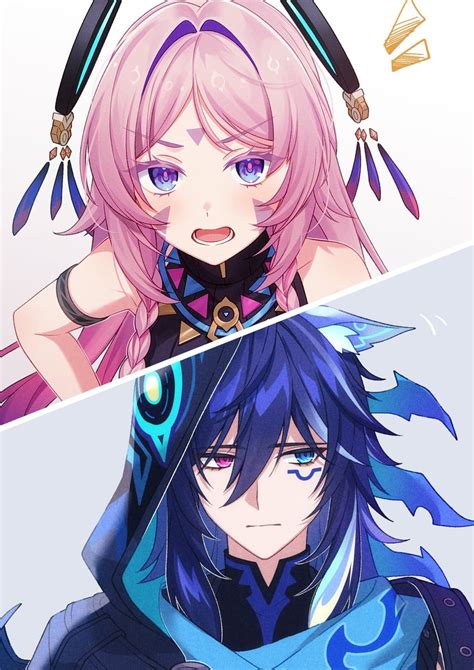 Citlali And Ororon Genshin Impact Drawn By Pochimarumarumaruwanwan