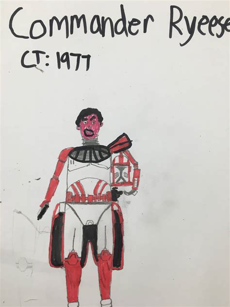 Clone Trooper Oc Clone Commander Ryeese Coloured By Toms Lego Dinos2002 On Deviantart