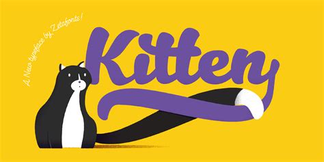 Kitten Font FREE Download Similar Fonts FontGet