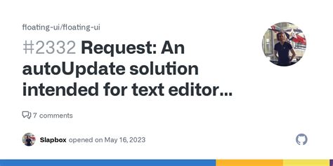 Request An Autoupdate Solution Intended For Text Editors Or Otherwise A Way To Manually Invoke