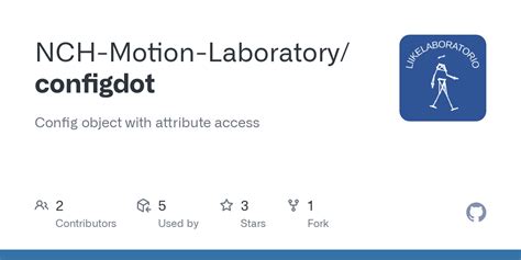 Github Nch Motion Laboratoryconfigdot Config Object With Attribute