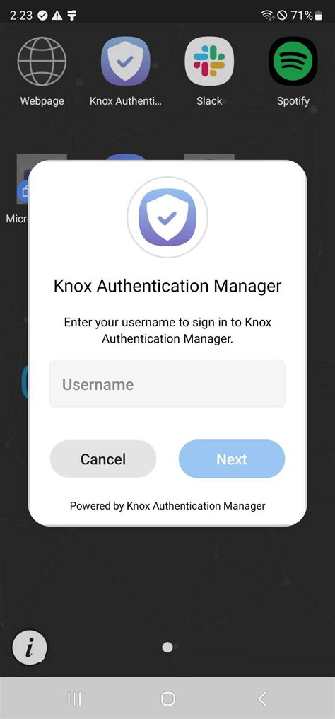 Get Started As A User Knox Authentication Manager Samsung Knox Documentation