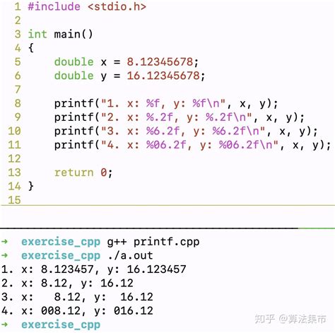 C语言printf指定宽度的格式化输出 知乎