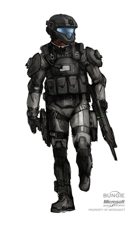 Iteration On Halo 3s Odst Isaac Hannaford Halo Halo Armor Armor