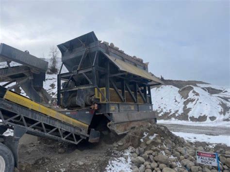 2001 Cedarapids Cr1145 Closed Circuit Cone Crusher Plant In Chilliwack