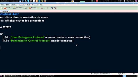 Cours Réseaux 10 Tcp Udp Netstat Youtube