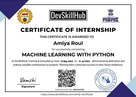 Amiya Roul On Linkedin Aicte Devskillhub Datasciencewithpython Careerdevelopment
