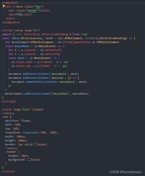 vue js 自定义指令实现及应用示例 csdn博客