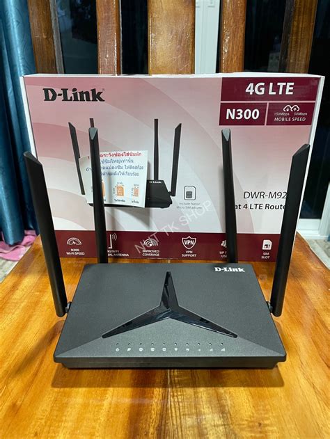 D Link Dwr M920 4g Lte Wifi Router Shopee Thailand