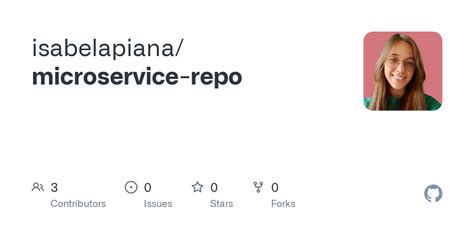 github isabelapiana microservice repo