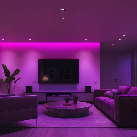 The Magic Of Color Ambient Lighting Transforming Your Home Into A Fun
