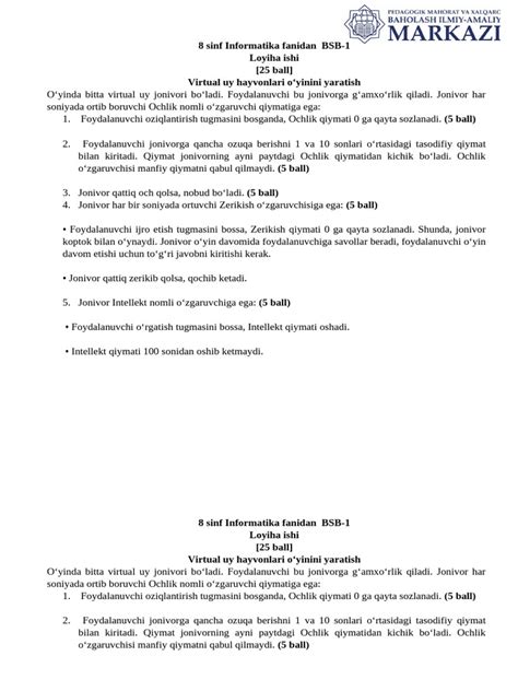 8 Sinf Informatika Bsb Pdf