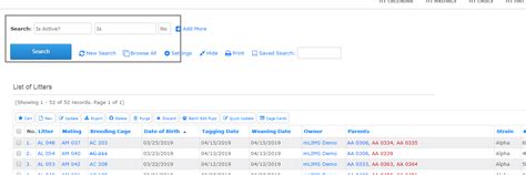Active And Inactive Records